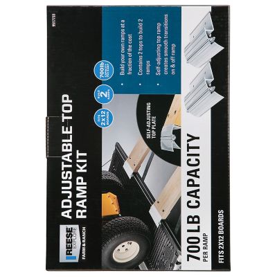 Reese Explore 700 lb. Capacity Adjustable Ramp Top Kit, 2 in. x 12 in ...