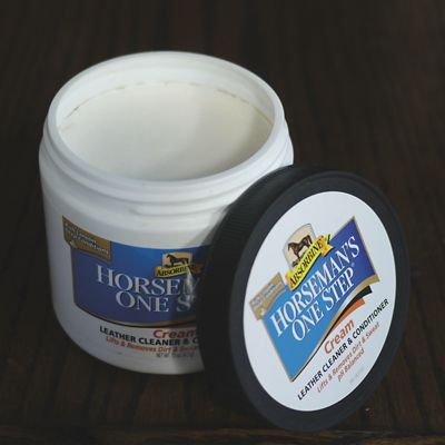 Absorbine Horseman's 1-Step Cream Leather Cleaner and Conditioner, 15 ...