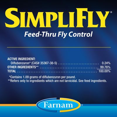 Farnam SimpliFly Feed-Thru Fly Control for Horses, 4.15 lb. at Tractor ...