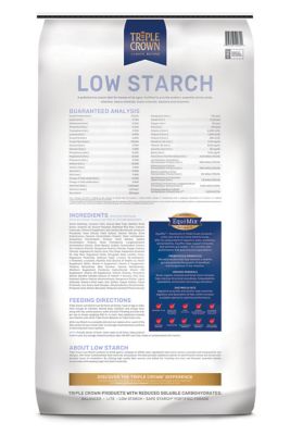 Triple Crown Low Starch Horse Feed, 50 lb. Bag at Tractor Supply Co.