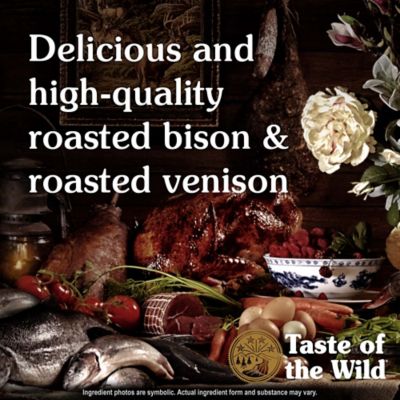 Taste of the Wild High Prairie Adult Grain-Free Roasted Bison and ...