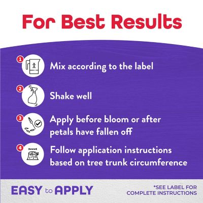 Bonide 128 oz. Annual Tree & Shrub Insect Control with Systemaxx ...