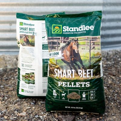 Standlee Premium Products Smart Beet Pelleted Beet Pulp Horse Feed, 40 ...