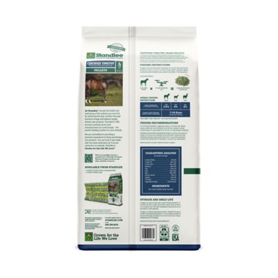 Standlee Premium Western Forage Certified Timothy Grass Hay Pellet ...