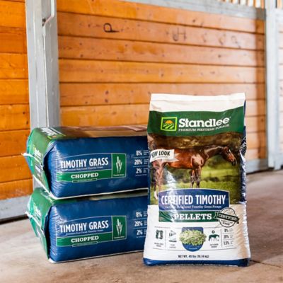 Standlee Premium Western Forage Certified Timothy Grass Hay Pellet ...