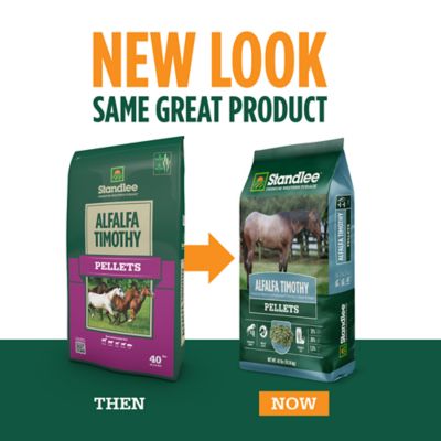 Standlee Premium Western Forage Premium Alfalfa/Timothy Hay Pellet ...