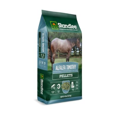 Standlee Premium Western Forage Premium Alfalfa/Timothy Hay Pellet ...