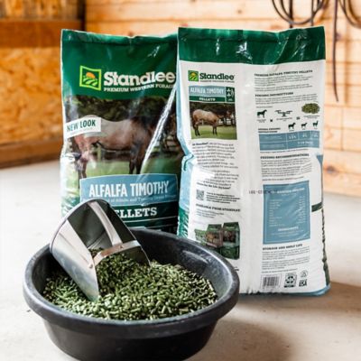 Standlee Premium Western Forage Premium Alfalfa/Timothy Hay Pellet ...