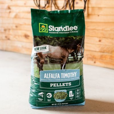 Standlee Premium Western Forage Premium Alfalfa/Timothy Hay Pellet ...