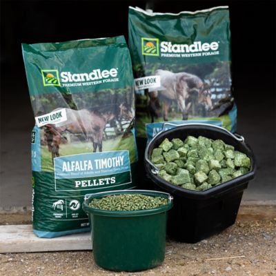 Standlee Premium Western Forage Premium Alfalfa/Timothy Hay Pellet ...