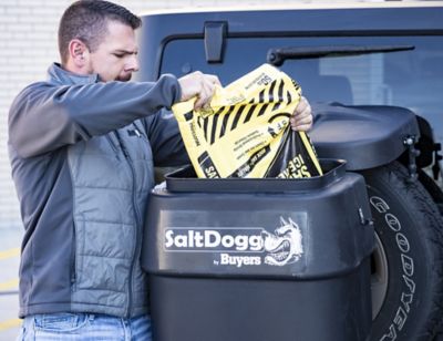 Buyers Products 4.4 cu. ft. Electric Poly Tailgate Spreader for 1-1/4 ...