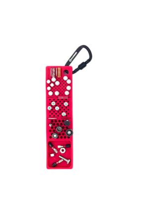 Boltster Bitster 2.0 Red Magnetic Sillicone Bit and Fastener Organizer ...