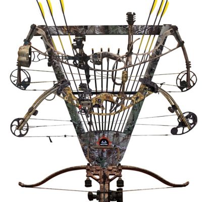 Rush Creek Creations REALTREE Camo 3 in 1 - 12 Arrow Bow Rack at ...