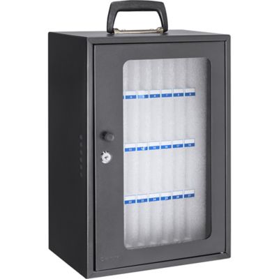 Barska 36 Capacity Smartphone Lock Box with Key Lock & Carry Handle at ...