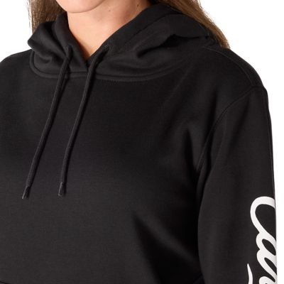 Carhartt Women's Sawyer Script Logo Hooded Sweatshirt, M,Black at ...