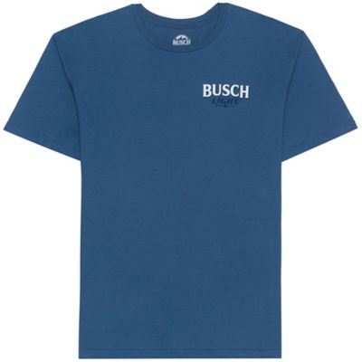 Anheuser-Busch Busch Light Sunset Dog Graphic T-Shirt, XL,Indigo Blue ...
