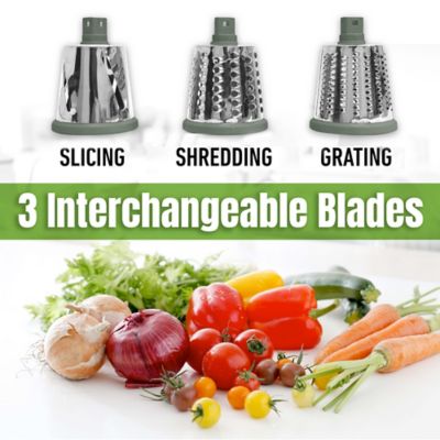 Granitestone NutriSlicer 3-in-1 Spinning/Rotating Mandoline and ...