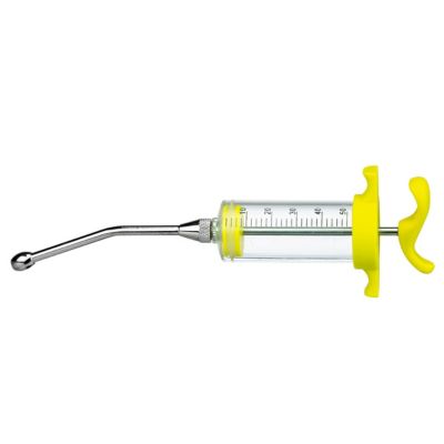 Producer's Pride 50cc Nylon/Metal Lamb/Kid Drench Syringe, 4.5 in. Tip ...