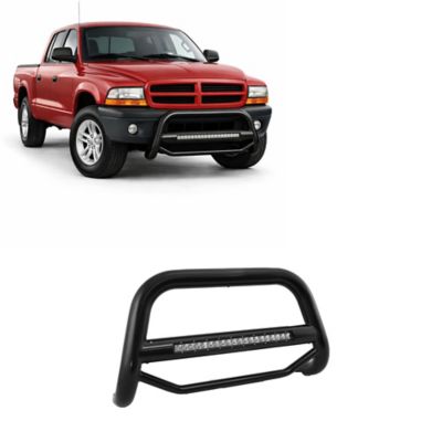 Black Horse Off Road Max Bull Bar Black Fits 98-04 Dodge Dakota at ...