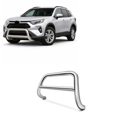 Black Horse Off Road Beacon Bull Bar, Stainless, Fits 19-24 Toyota RAV4 ...