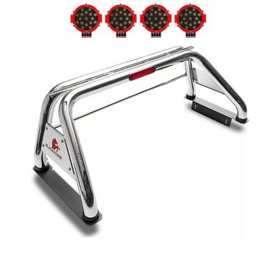 Black Horse Off Road Classic Roll Bar Black fits 99-24 Ford F-250 Super ...