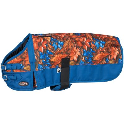 Tough1 1200D Hand Carved Dog Blanket, L,Hand Carved Blue at Tractor ...
