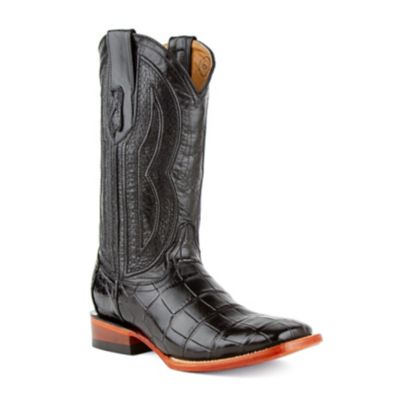 Ferrini Men's Stallion Western Square Toe Boot, 13 D,Black at Tractor ...