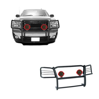Black Horse Off Road Grille Guard Kit Modular Black fits 2007-2013 GMC ...