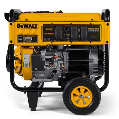 DEWALT 8000 Watt Electric Start Portable Gas Generator at Tractor Supply Co