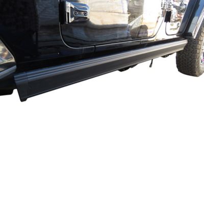 Black Horse Off Road Elite Retractable Power Board Black 18-25 Jeep ...