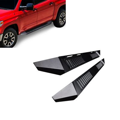 Black Horse Off Road Premium Running Boards Black Silver 22-25 Ford ...