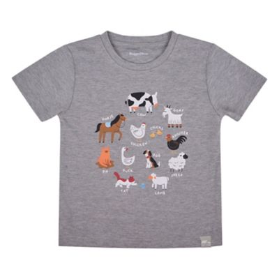 Rugged Bear Toddler Farm Animal T-Shirt, 3T,Gray Heather at Tractor ...