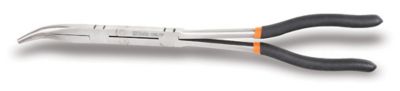 Beta Tools Set of 2 Long Knurled Half Round Needle Nose Pliers with ...