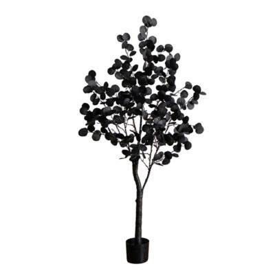 Nearly Natural 3 ft. Pre-Lit Artificial Halloween Spider Twig Tree with ...