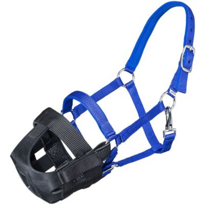 Tough1 Easy Breathe Grazing Muzzle Attachment, Mini,Black at Tractor ...