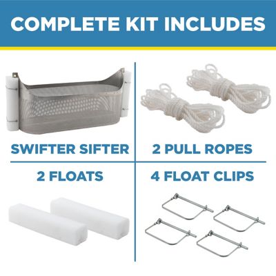 Jenlis Swifter Sifter Pond & Lake Skimmer; Floating Debris, Weed & Scum ...