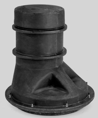 Norwesco Septic Tank Lid Riser, Offset 23 in. H x 12 in. D at Tractor ...