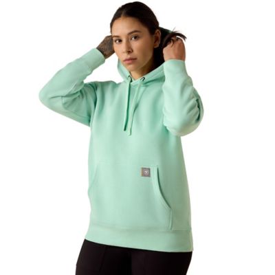 Ariat Women's Rebar Lightweight Graphic Hoodie, S,Lichen at Tractor ...