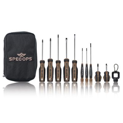 Spec Ops Screwdrivers, 10 pc. + Case at Tractor Supply Co