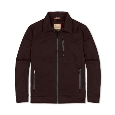 HAWKE & CO Mens softshell flannel Lined Cortland Work Jacket, L ...