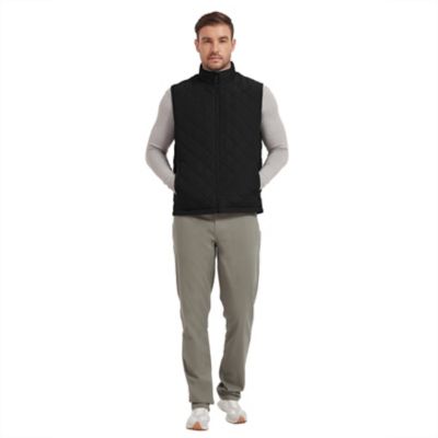 HAWKE & CO Men's Diamond quilt Heritage vest