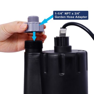 Progreen Submersible Water Pump, 1/4 HP
