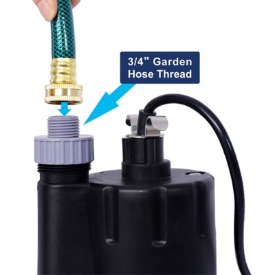 Progreen Submersible Water Pump, 1/4 HP