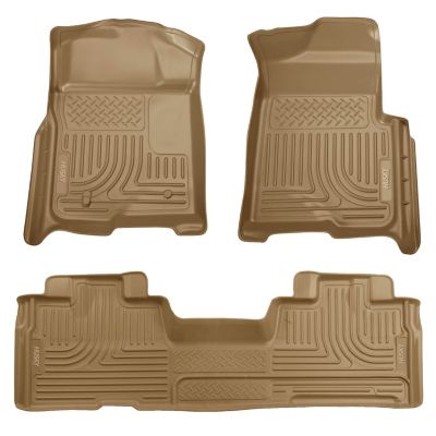 Husky Liners Weatherbeater Floor Mats 2009 - 2014 Ford F-150 SUPERCAB ...