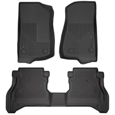 Husky Liners Weatherbeater Floor Mats 2020 - 2024 Jeep Gladiator Front ...
