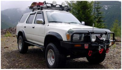 Husky Liners Fender Flares Extend-A-Fender Style 1990 - 1995 Toyota ...
