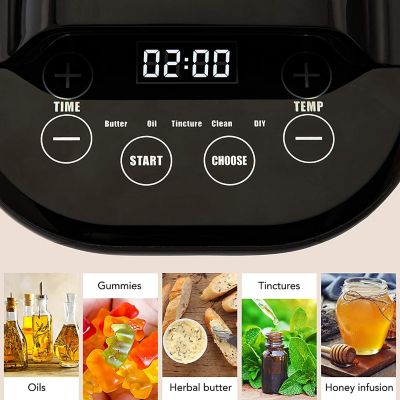 Ivation Herbal Infusion Machine, Essential Oil Extractor Making Butter ...