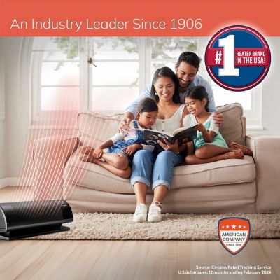 Lasko 1500W Low Profile Baseboard Space Heater with Timer and Remote ...