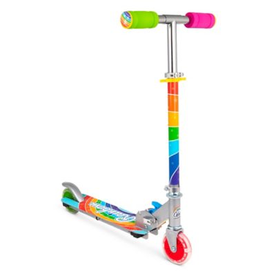 One For Fun Flashing Scooter: Rainbow