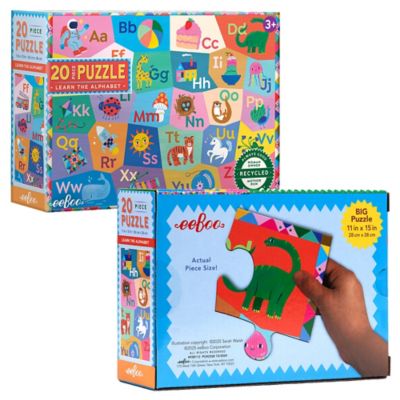 eeBoo 20 pc. Puzzle: Learn the Alphabet